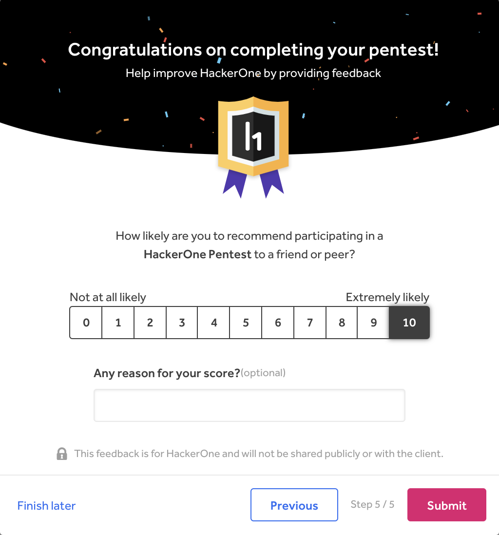 HackerOne Rolls Out Pentest Review System for Customers and Pentesters ...