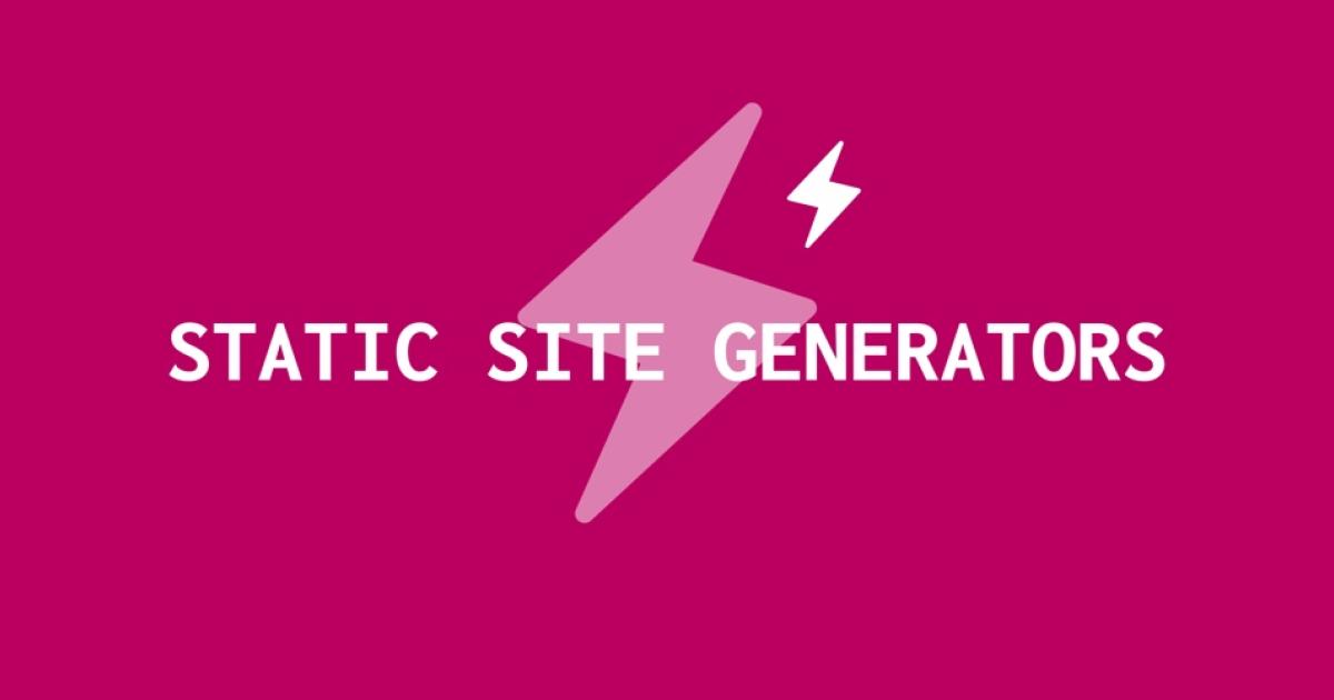 Introduction to Static Site Generators | HackerOne